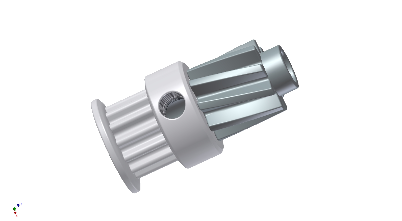 Henseleit Helicopters - TDSF-0712 Drive shaft 9 teeth